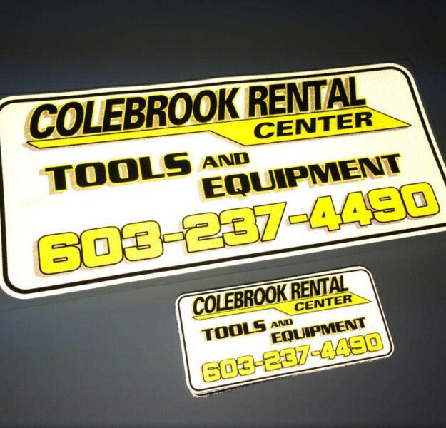 Custom Large Format Stickers - Custom Sign Decals - Large Vinyl Labels