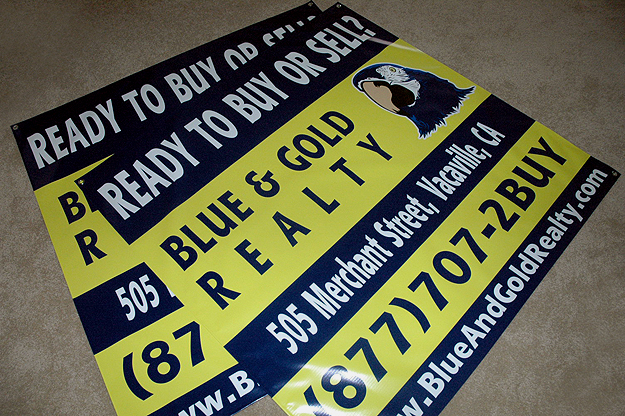 Custom Large Format Stickers - Custom Sign Decals - Large Vinyl Labels