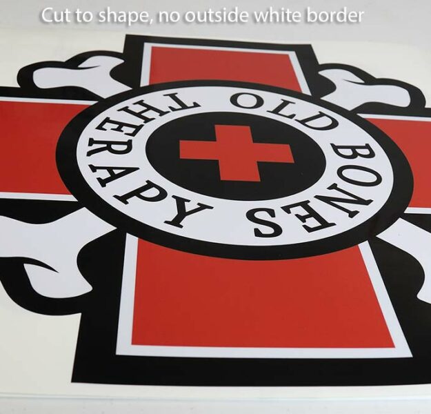 Custom Large Format Stickers - Custom Sign Decals - Large Vinyl Labels