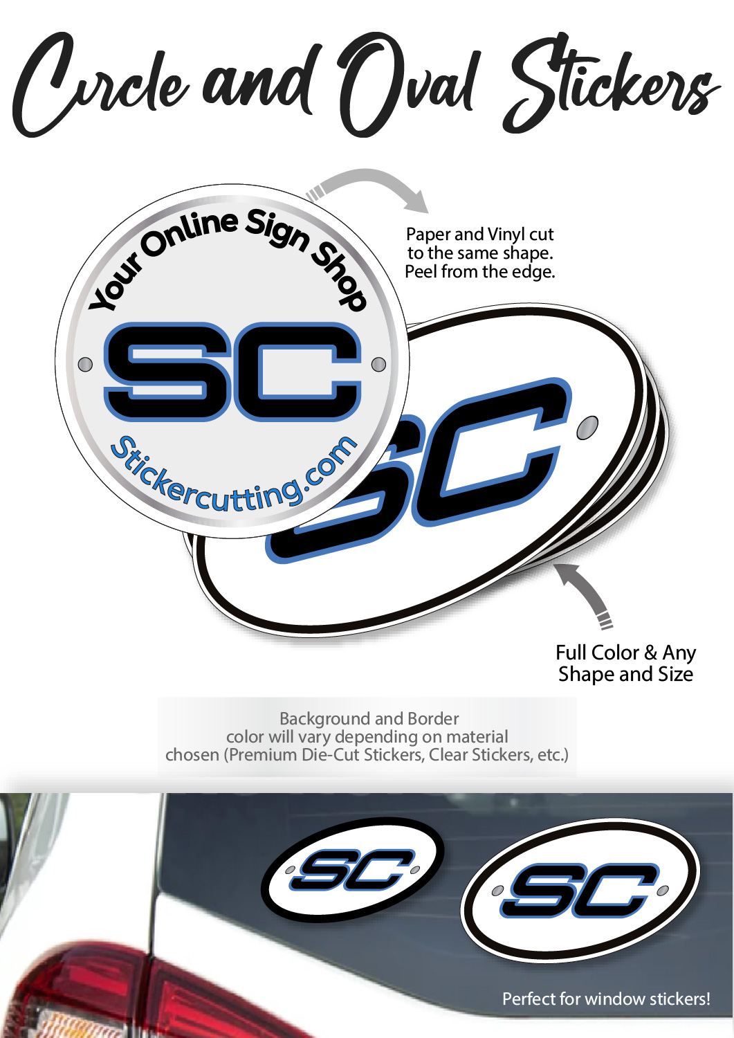 Custom Chrome Labels | Mirror Chrome Stickers | Chrome Decals